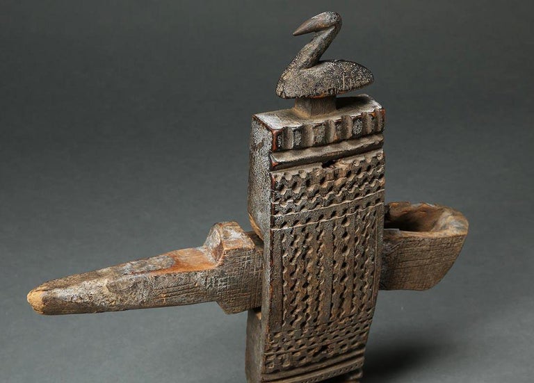 Bambara Tribal Door Lock with Bird Mali Africa Early 20th C Patina from ...