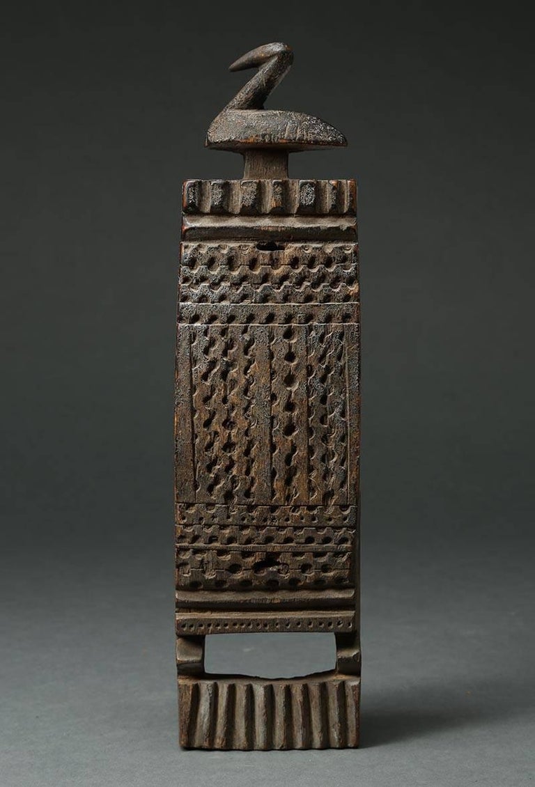Bambara Tribal Wood Decorated Door Lock, Mali, Africa For Sale at ...