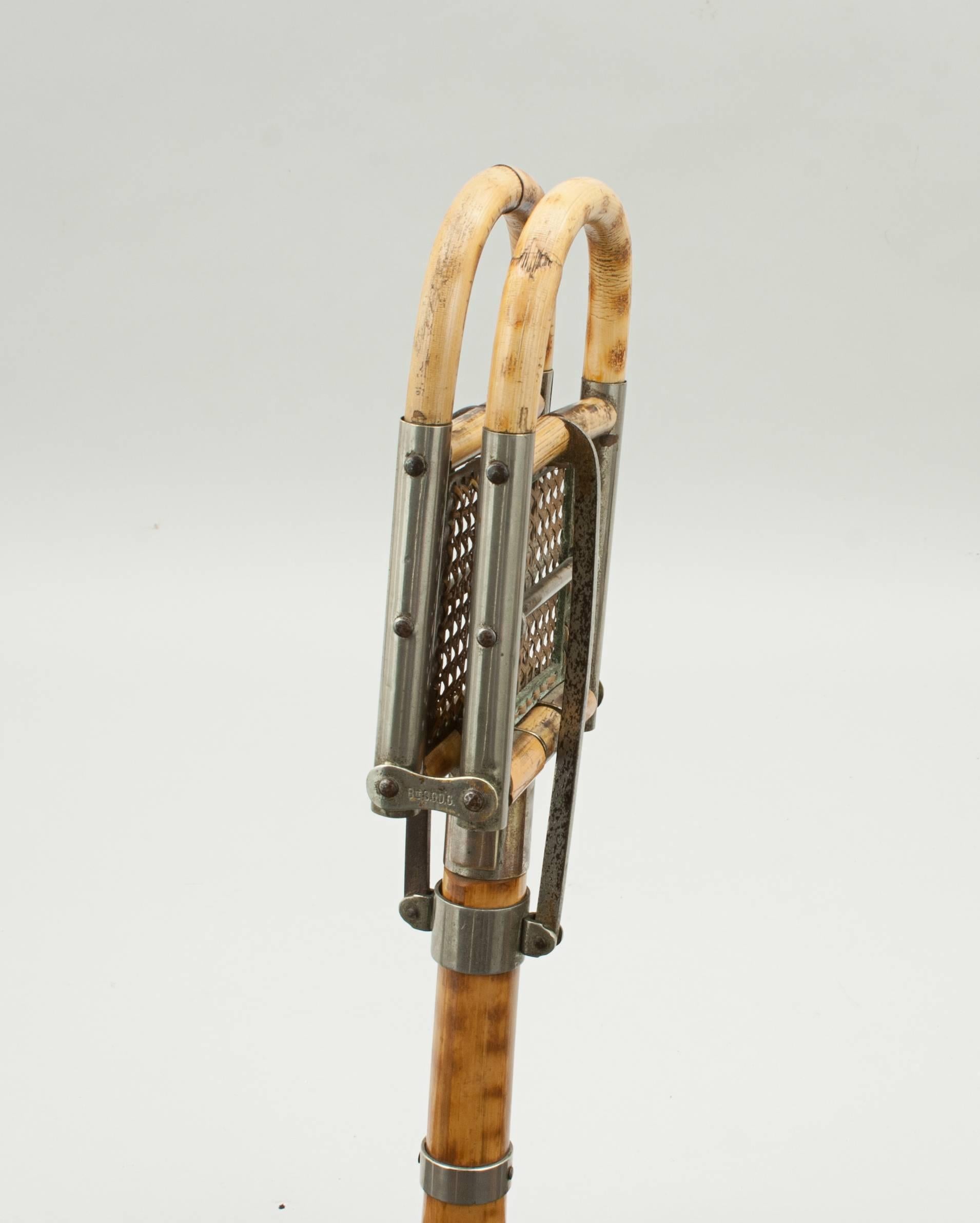 Bamboo and Cane Shooting Stick at 1stDibs