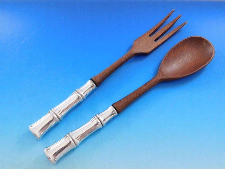 Bamboo by Tiffany and Co. Sterling Silver Flatware Set 12 Service 94 ...