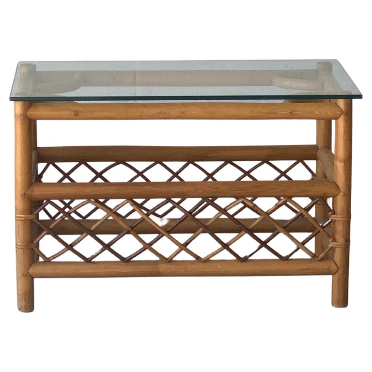 Bamboo Center Table For Sale at 1stDibs