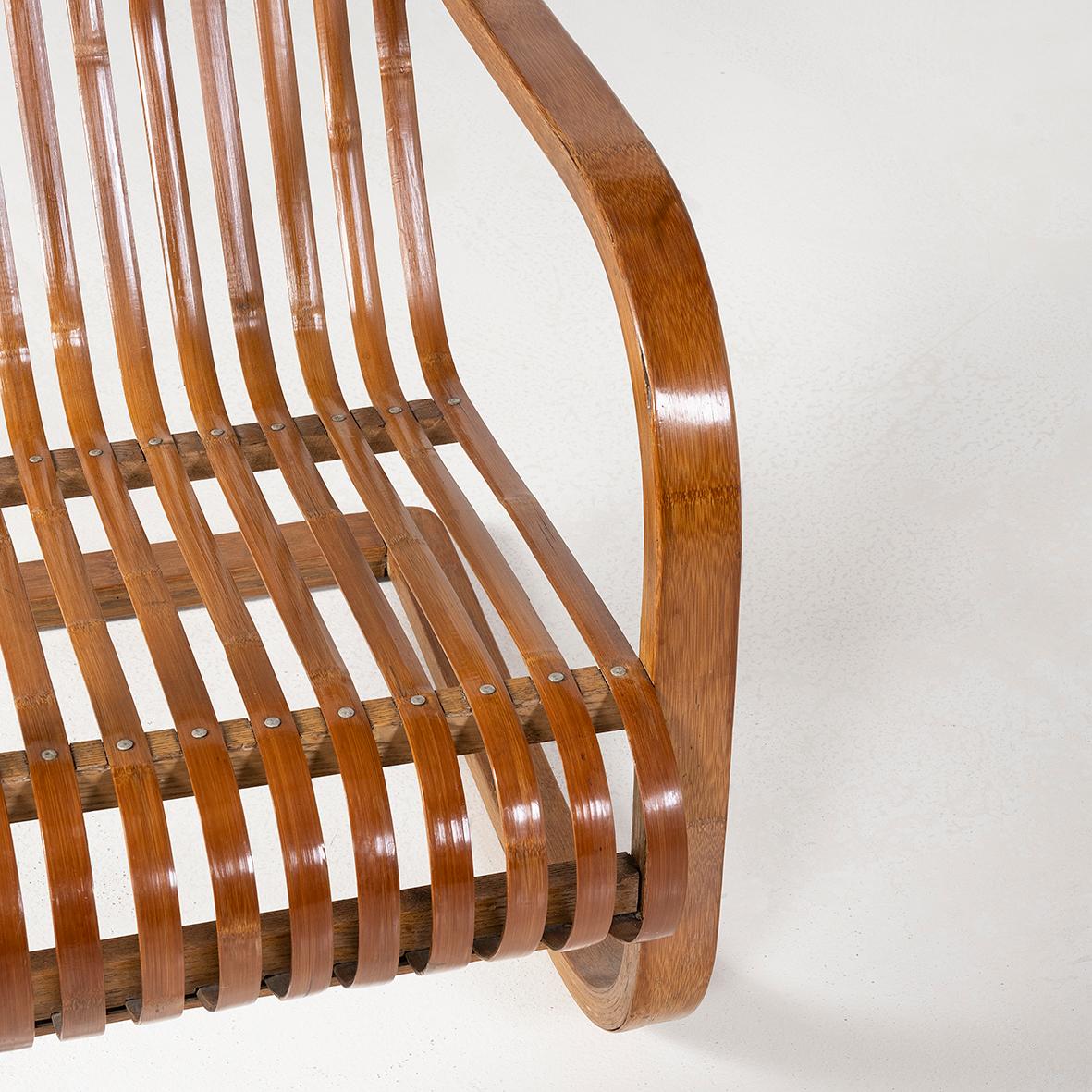 Bamboo Chair Ubunji Kidokoro, circa 1930 For Sale at 1stDibs