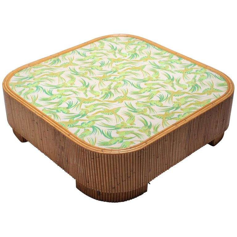 Bamboo Coffee Table Vivai del Sud at 1stDibs