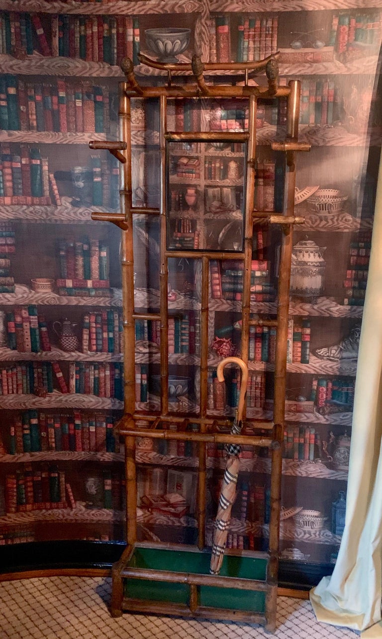 Bamboo Hall Tree at 1stDibs