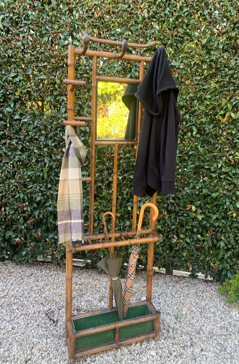 Bamboo Hall Tree at 1stDibs