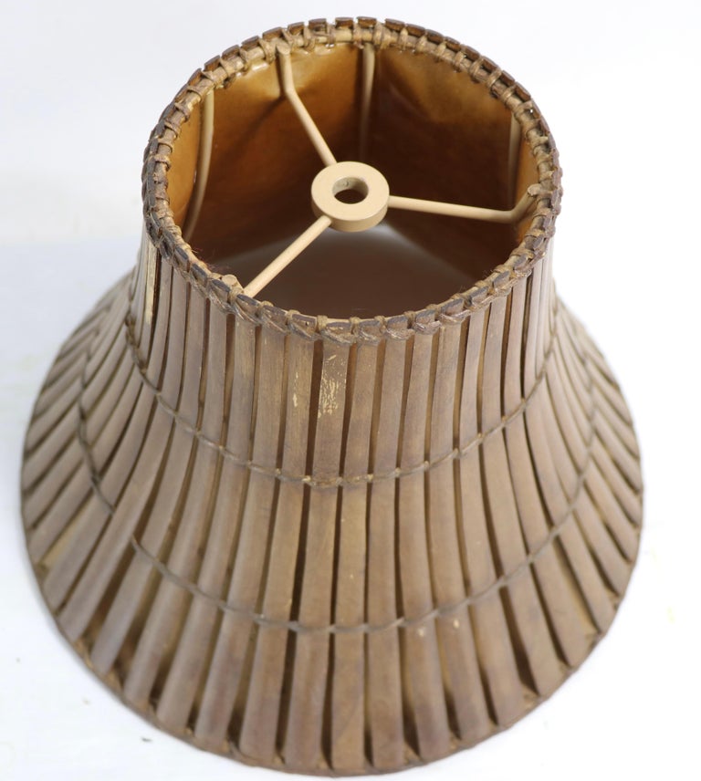 Bamboo Lamp Shade at 1stDibs