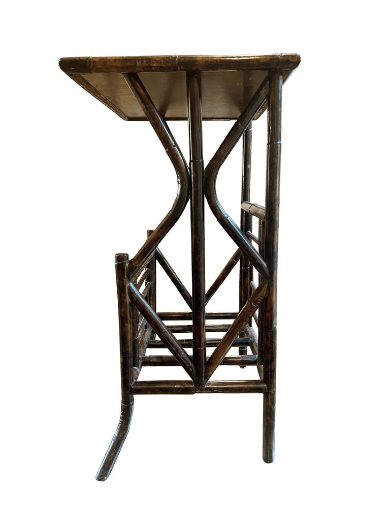 Bamboo Magazine Table For Sale at 1stDibs