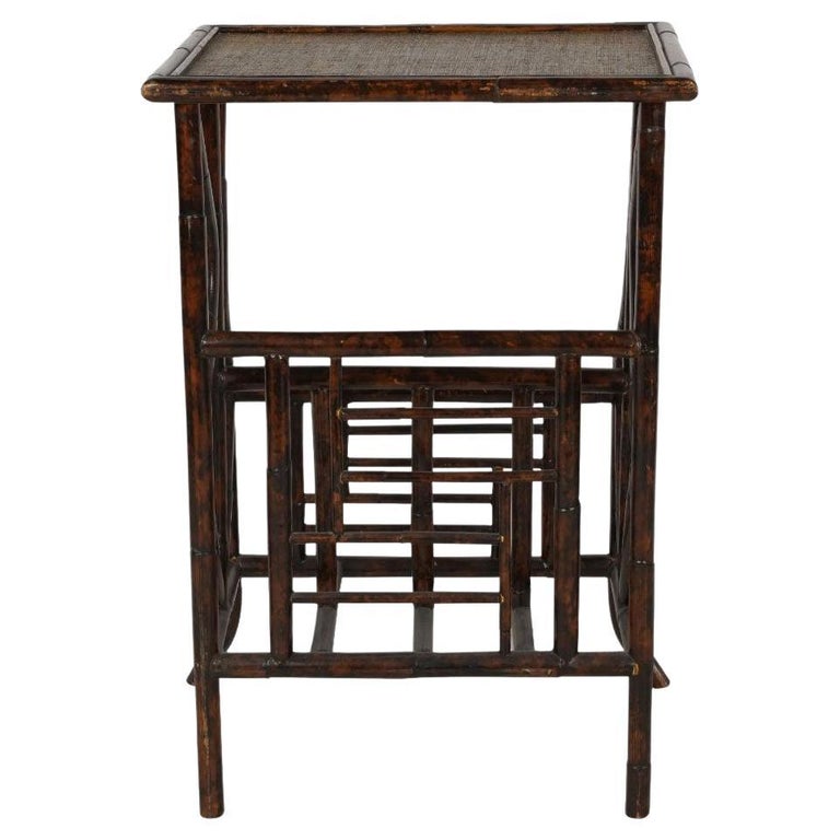 Bamboo Magazine Table For Sale at 1stDibs