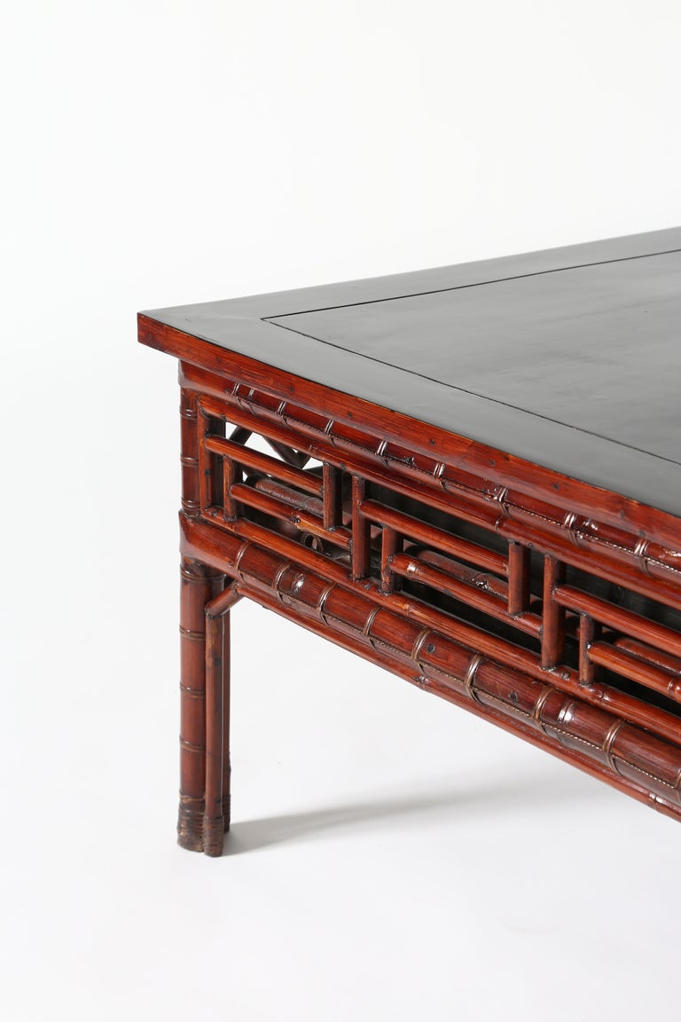 Bamboo Rectangular Coffee Table, Low K'ang Table at 1stDibs | low ...