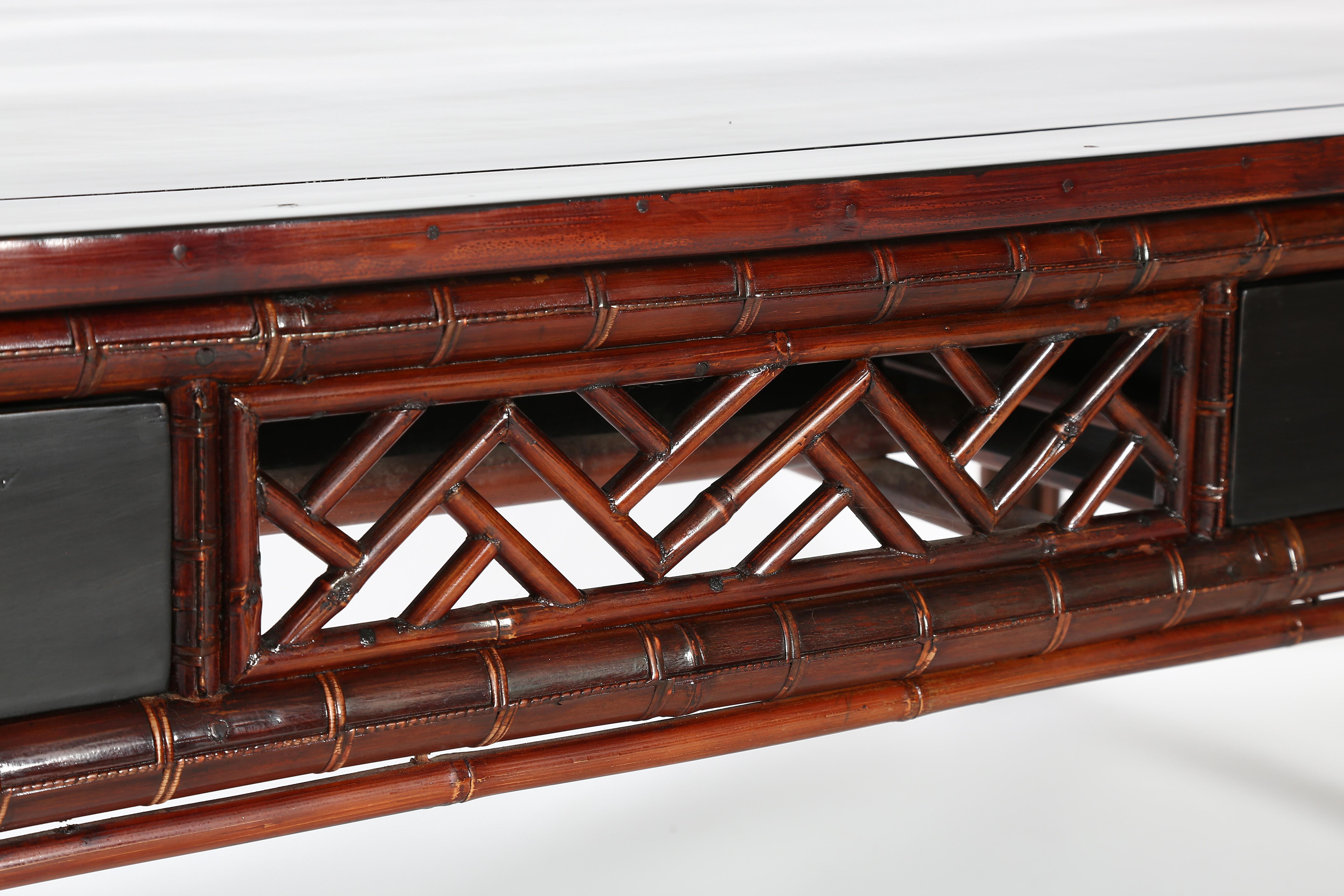 Bamboo Rectangular Coffee Table, Low K'ang Table at 1stDibs | low ...