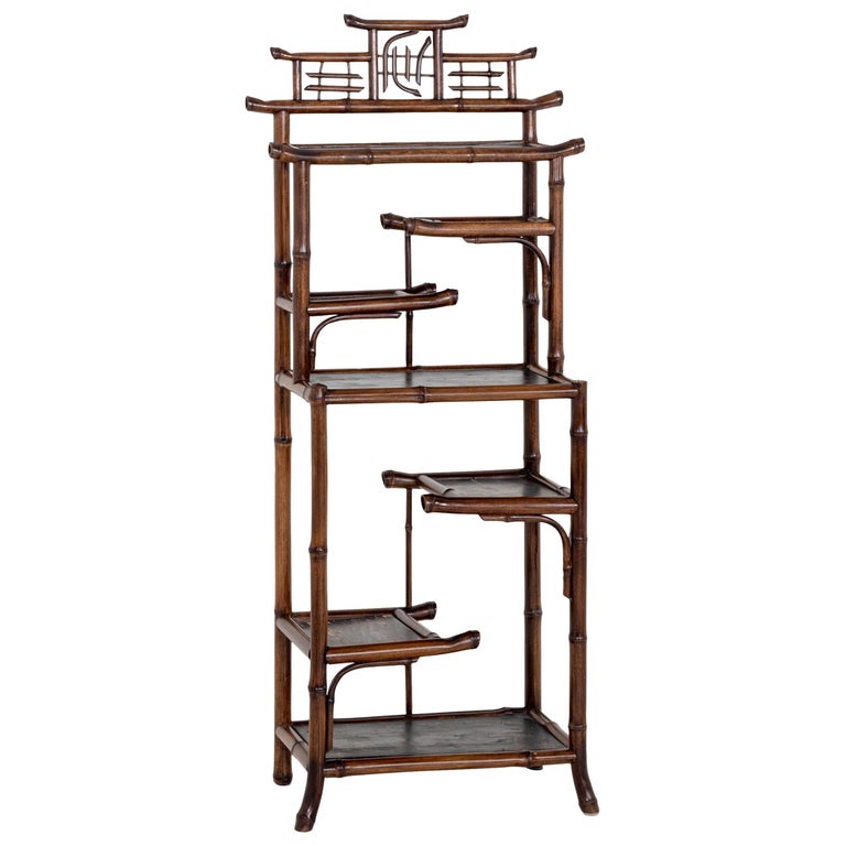 Bamboo Shelf, 20th Century For Sale at 1stDibs