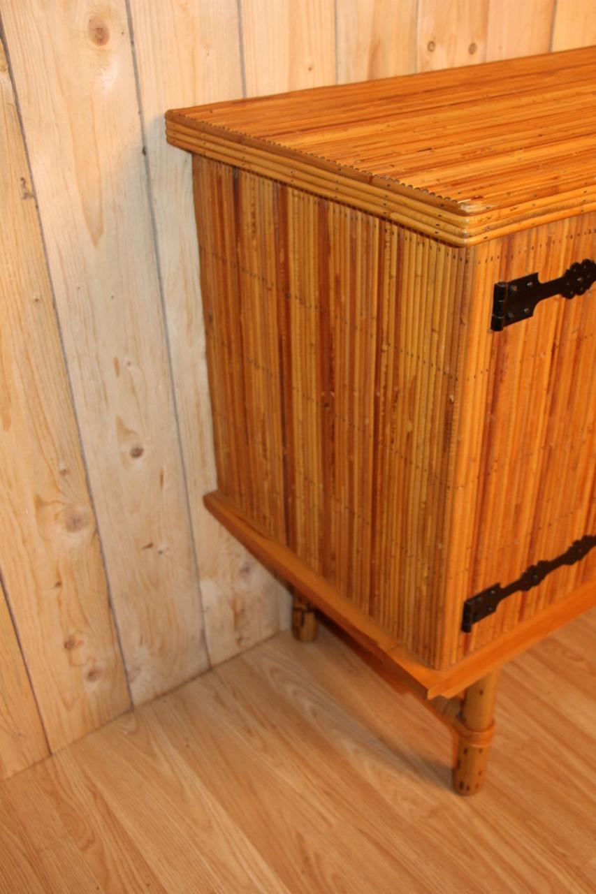 Bamboo Sideboard Adrien Audoux and Frida Minet at 1stDibs