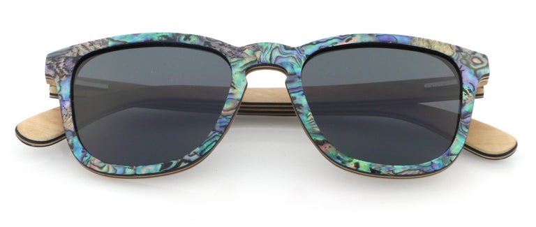 Bambood shells sunglasses For Sale at 1stDibs