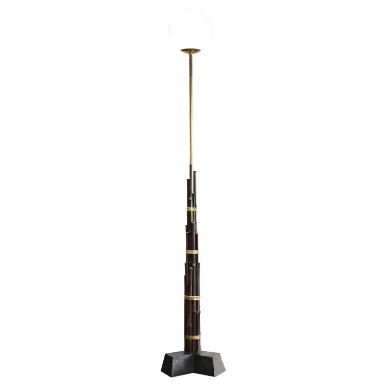 Bamboos High Floor Lamp For Sale at 1stDibs