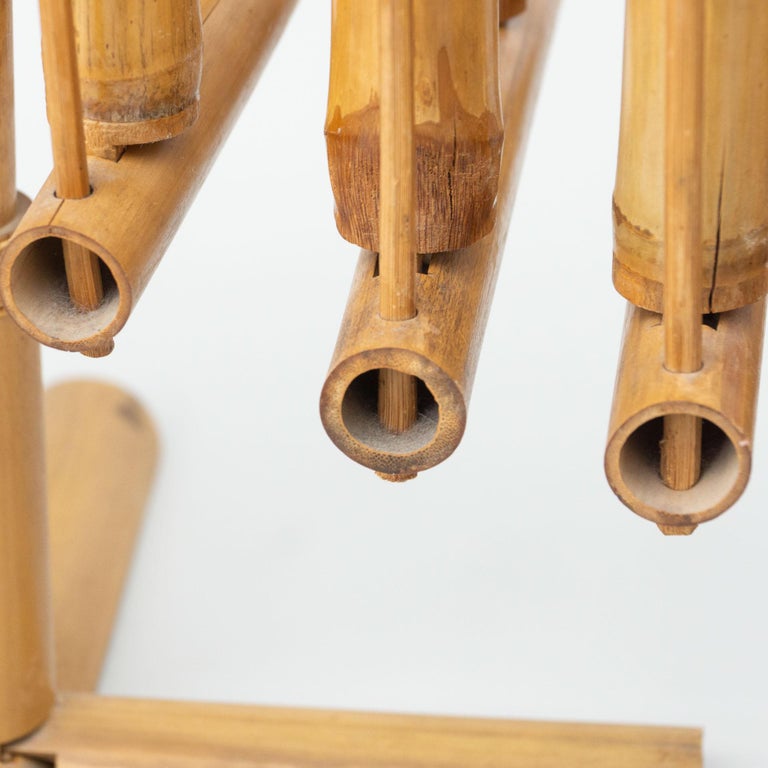Bambu Sculpture Music Instrument, circa 1950 For Sale at 1stDibs