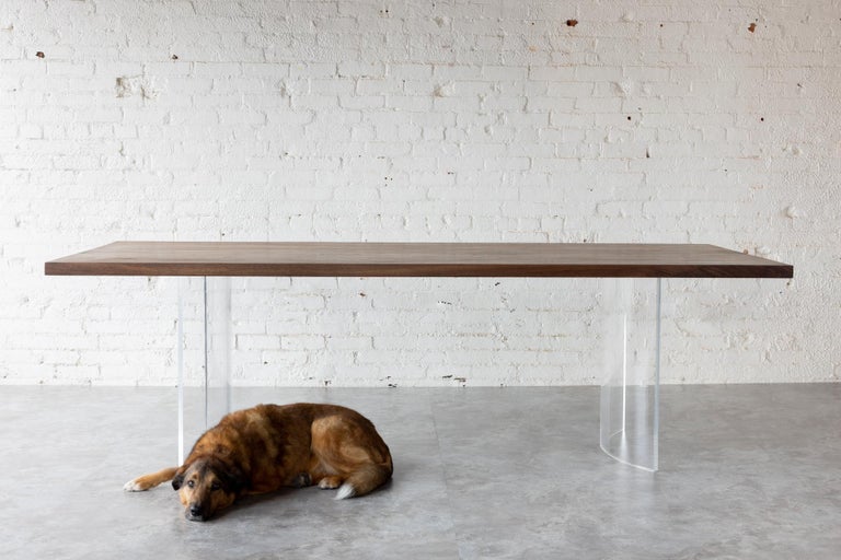 Ban Transparent Dining Table by Autonomous Furniture For Sale at 1stDibs