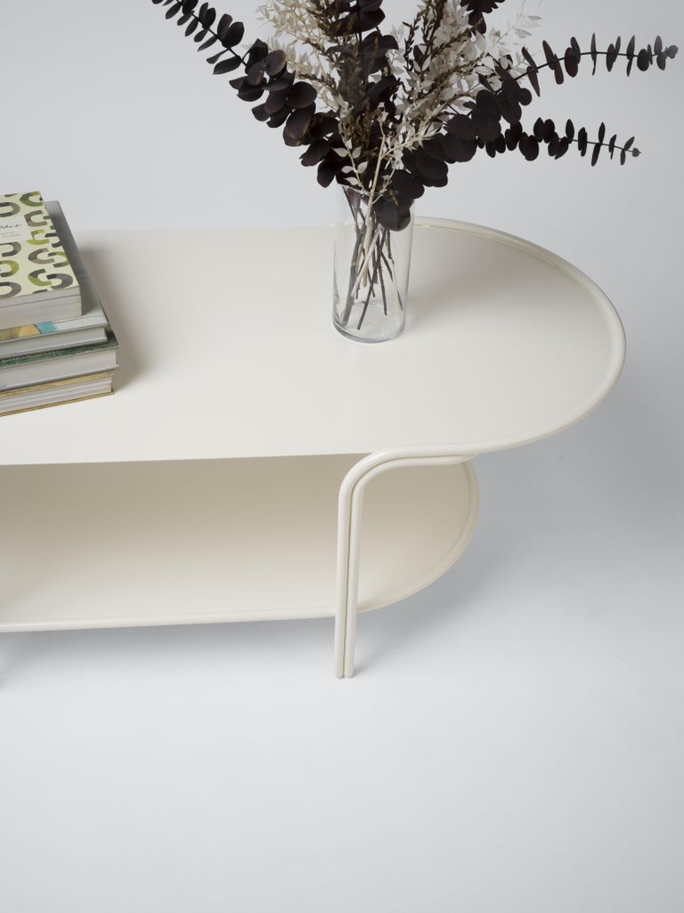 Bancroft, Indoor/Outdoor Stainless Steel and Glass Coffee Table by Laun ...