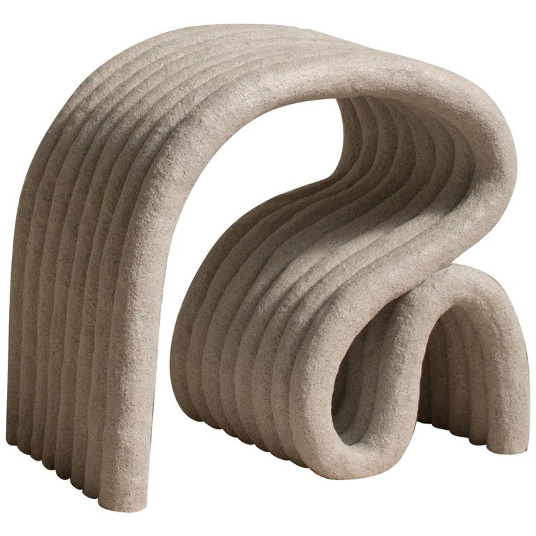 Band Stool Contemporary Stool in Ceramic For Sale at 1stDibs