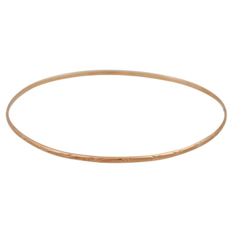 Bangle, RG 18K For Sale at 1stDibs
