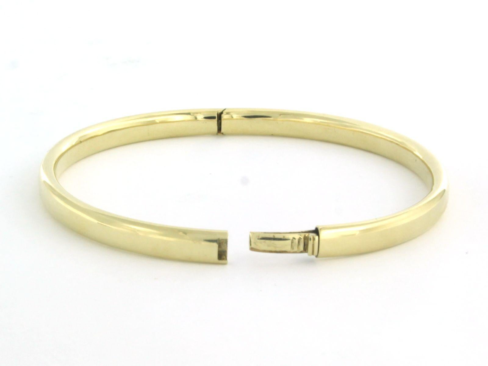Bangles bracelot 14k yellow gold For Sale at 1stDibs