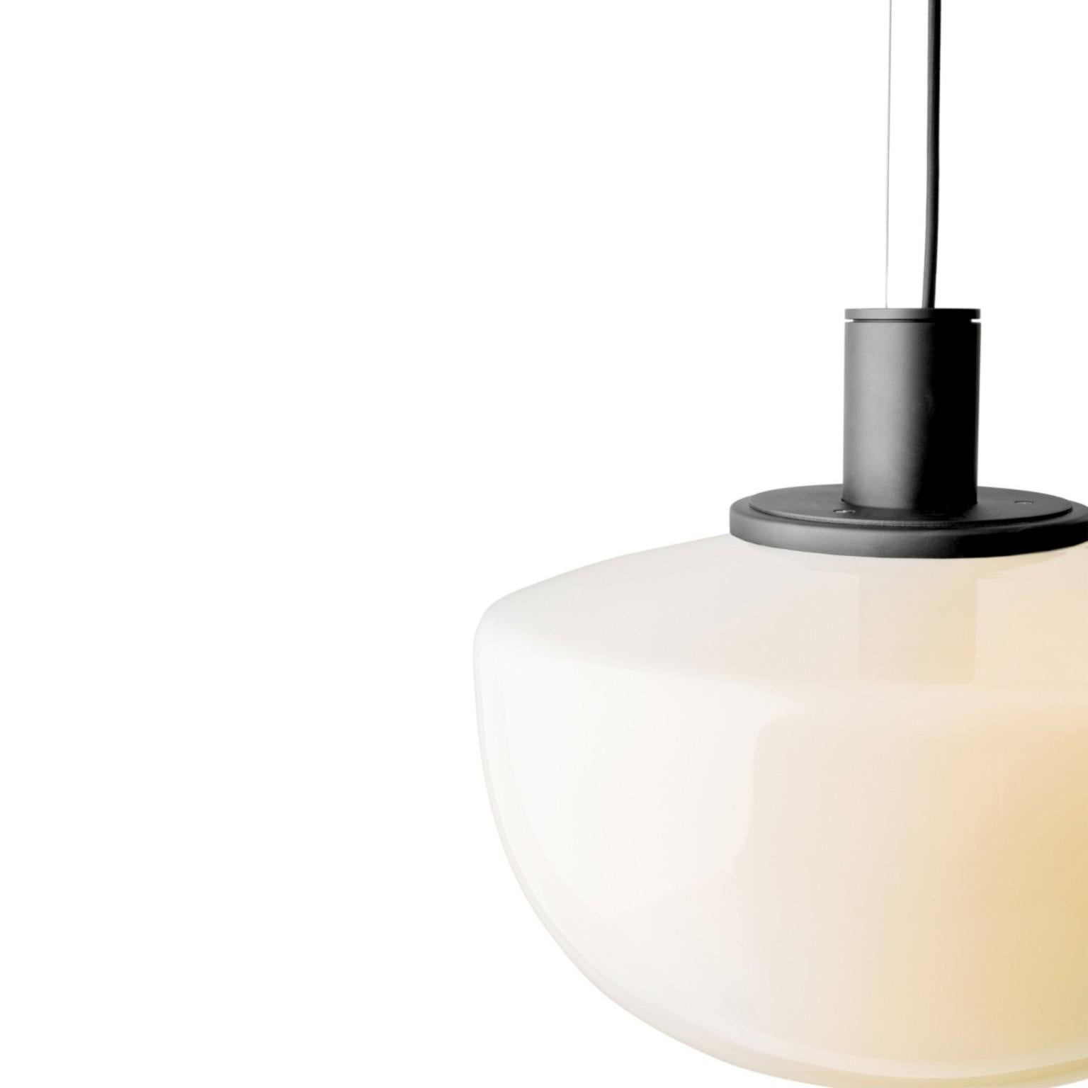 Bank Pendant, Opal Glass by Norm Architects For Sale at 1stDibs