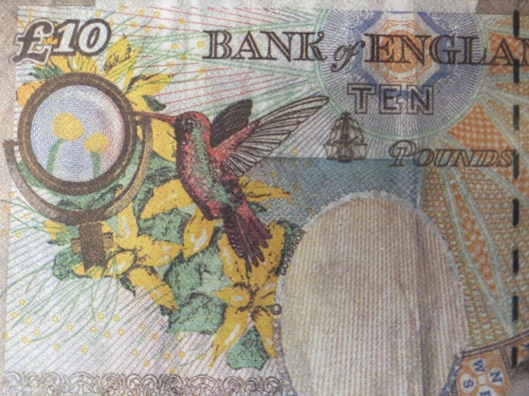 Banksy - Banksy Bi-faced tenner 10 pounds at 1stDibs