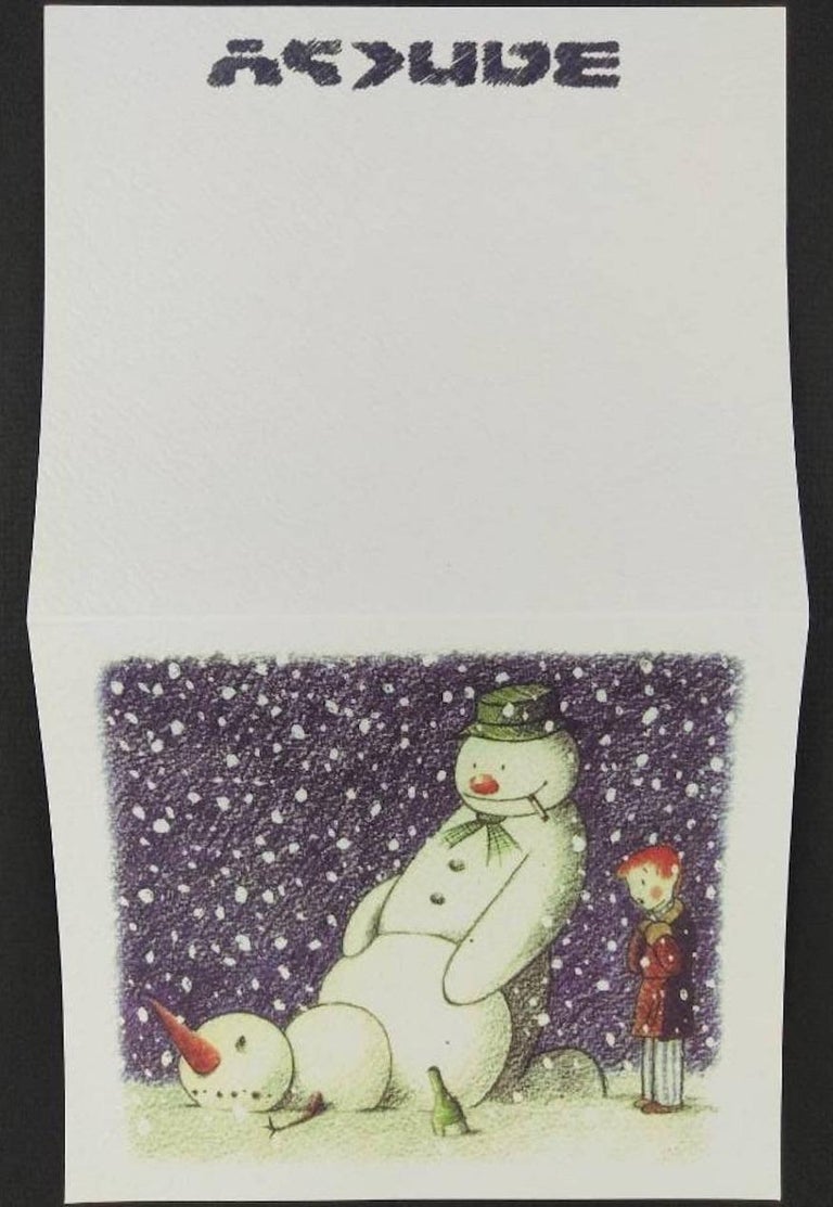 Banksy - Rude Snowman by Banksy For Sale at 1stDibs