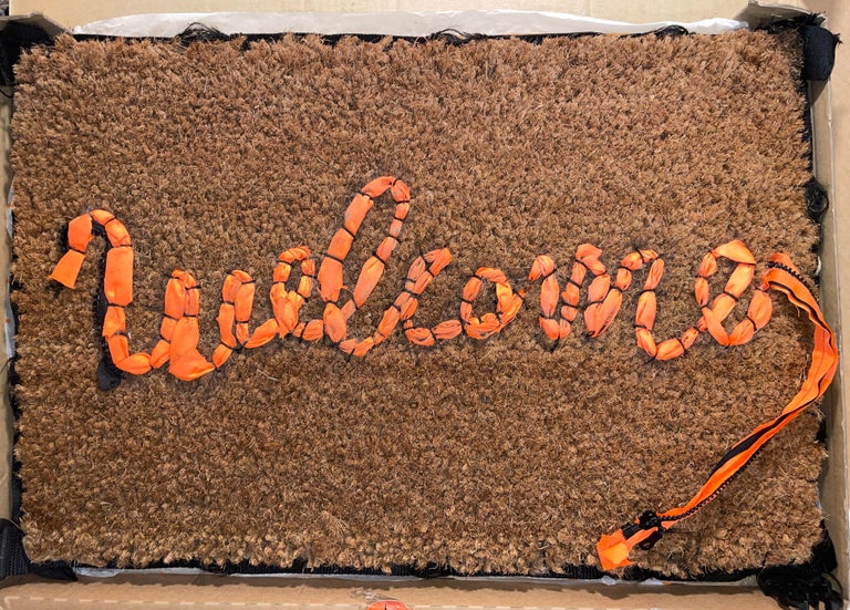 Banksy - Banksy Welcome Mat from Gross Domestic Product Street Art ...