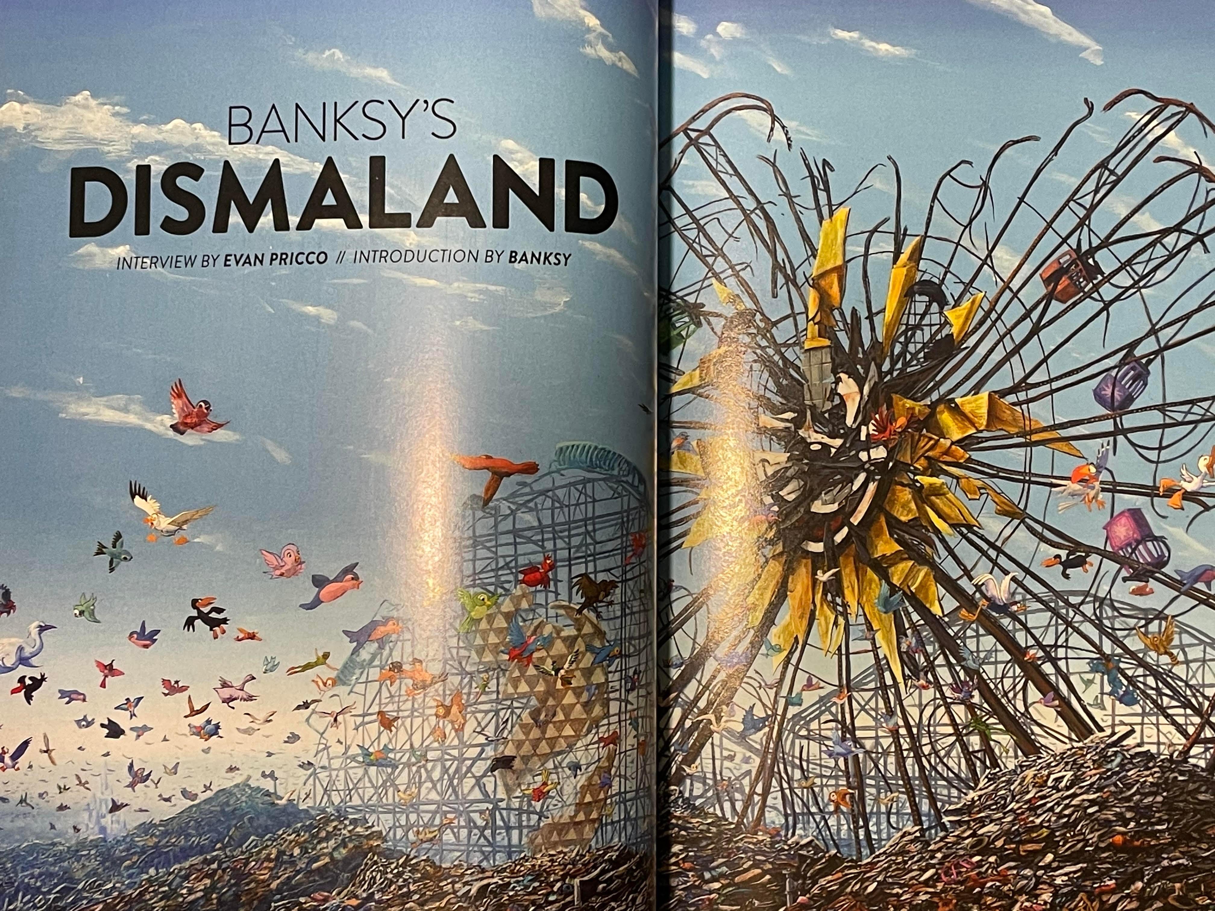 Banksy Juxtapose Magazine DIsmaland 2015 Original Copy Cyrstal Wagner ...