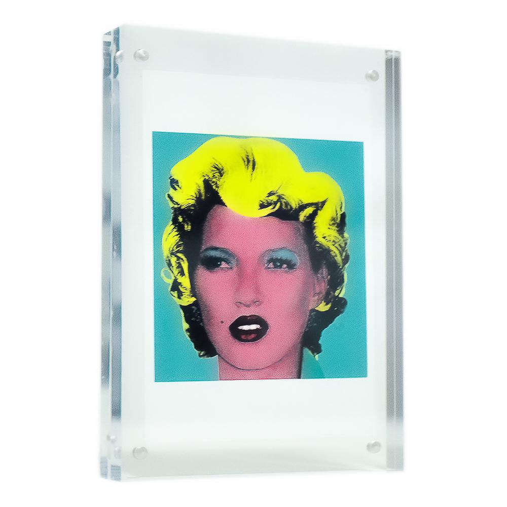 Banksy - BANKSY Kate Crude Oils Showcard (Framed) For Sale at 1stDibs