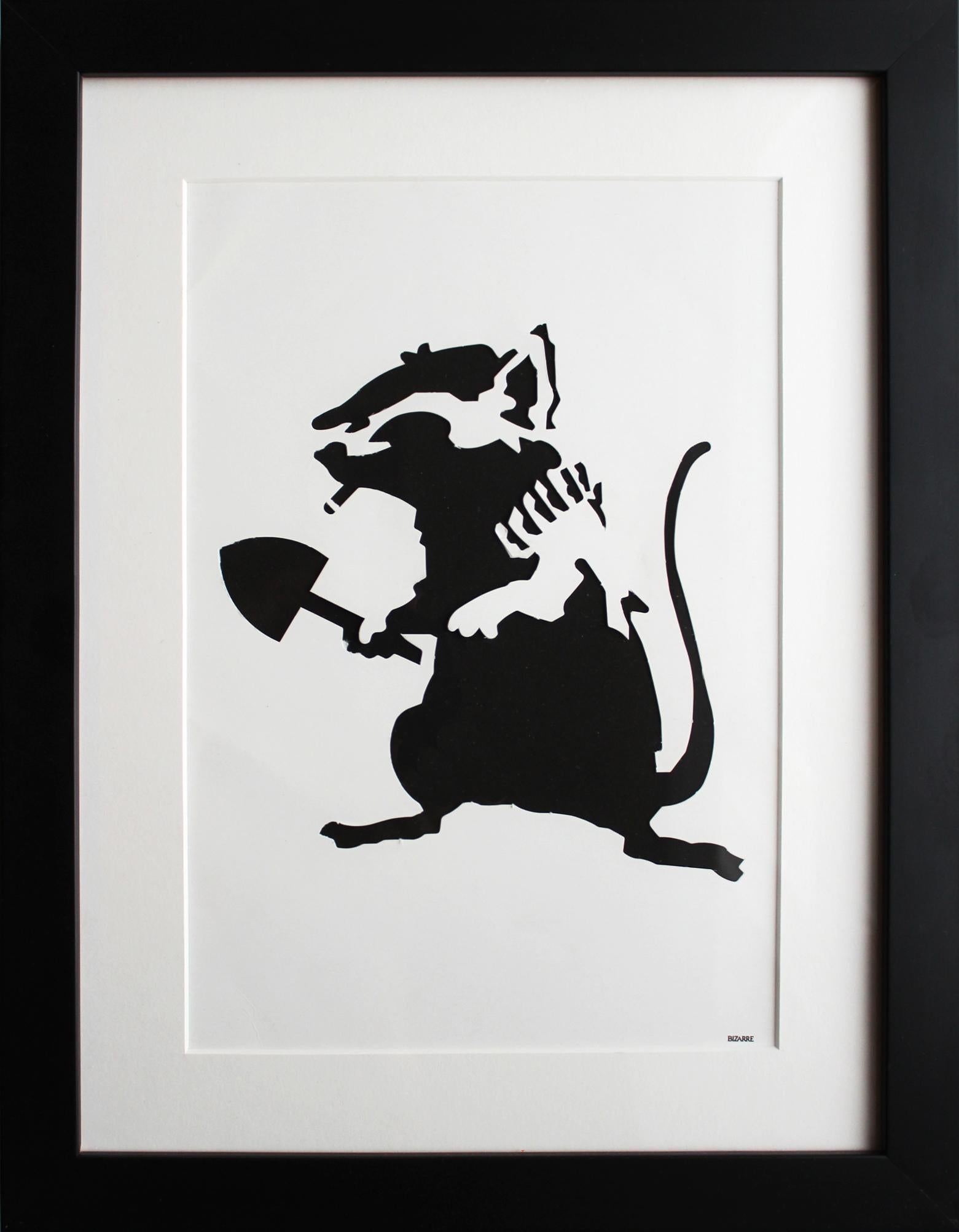 Banksy - Rat Stencil For Sale at 1stDibs