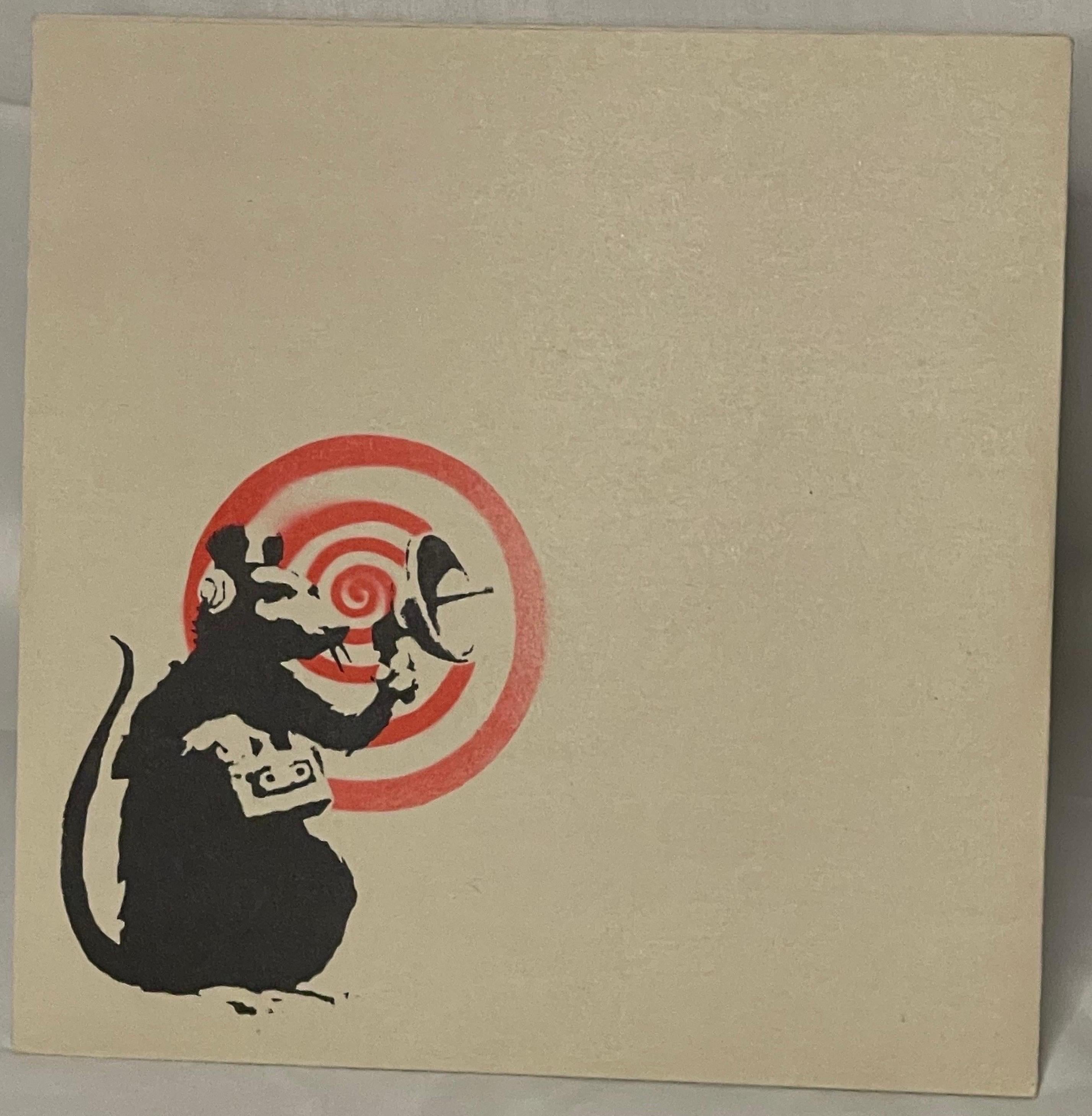 Banksy Dirty Funker Rat Hip Hop Record Album Cover Art For Sale at ...