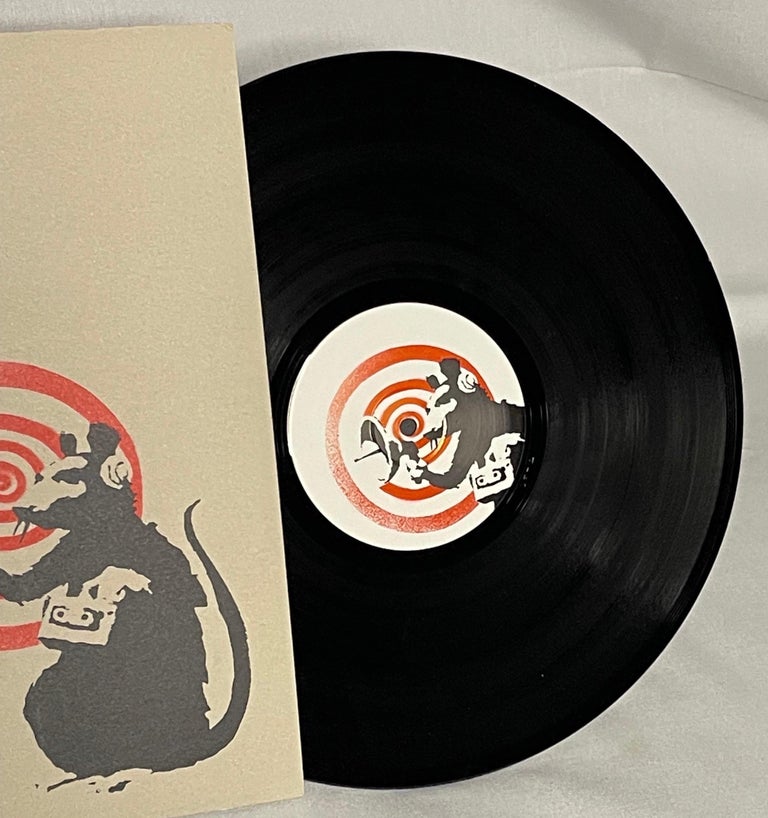 Banksy Dirty Funker Rat Hip Hop Record Album Cover Art For Sale at 1stDibs