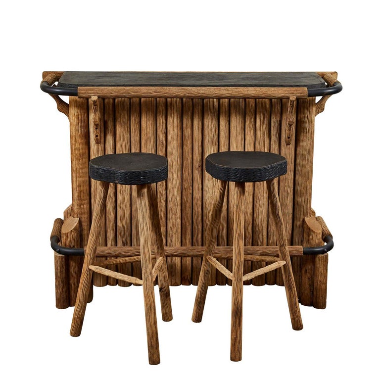 Bar and Two-Bar Stools at 1stDibs