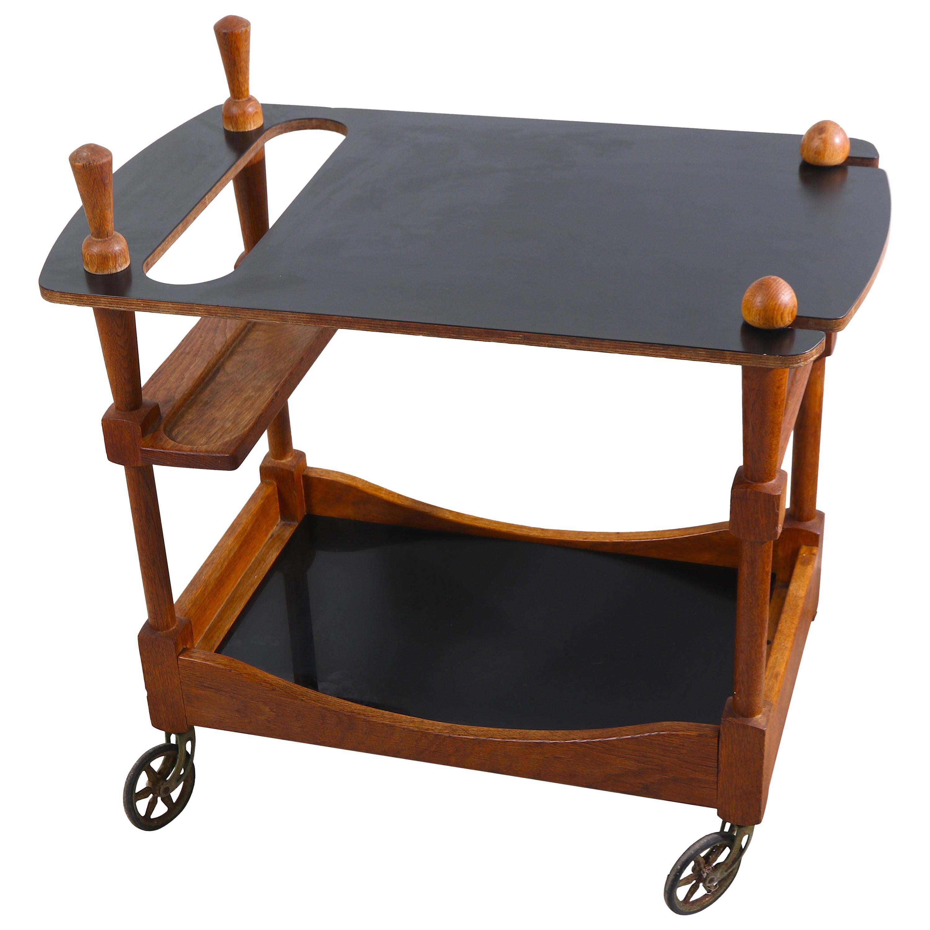 Bar Cart Drinks Trolley by Guillerme and Chambron at 1stDibs