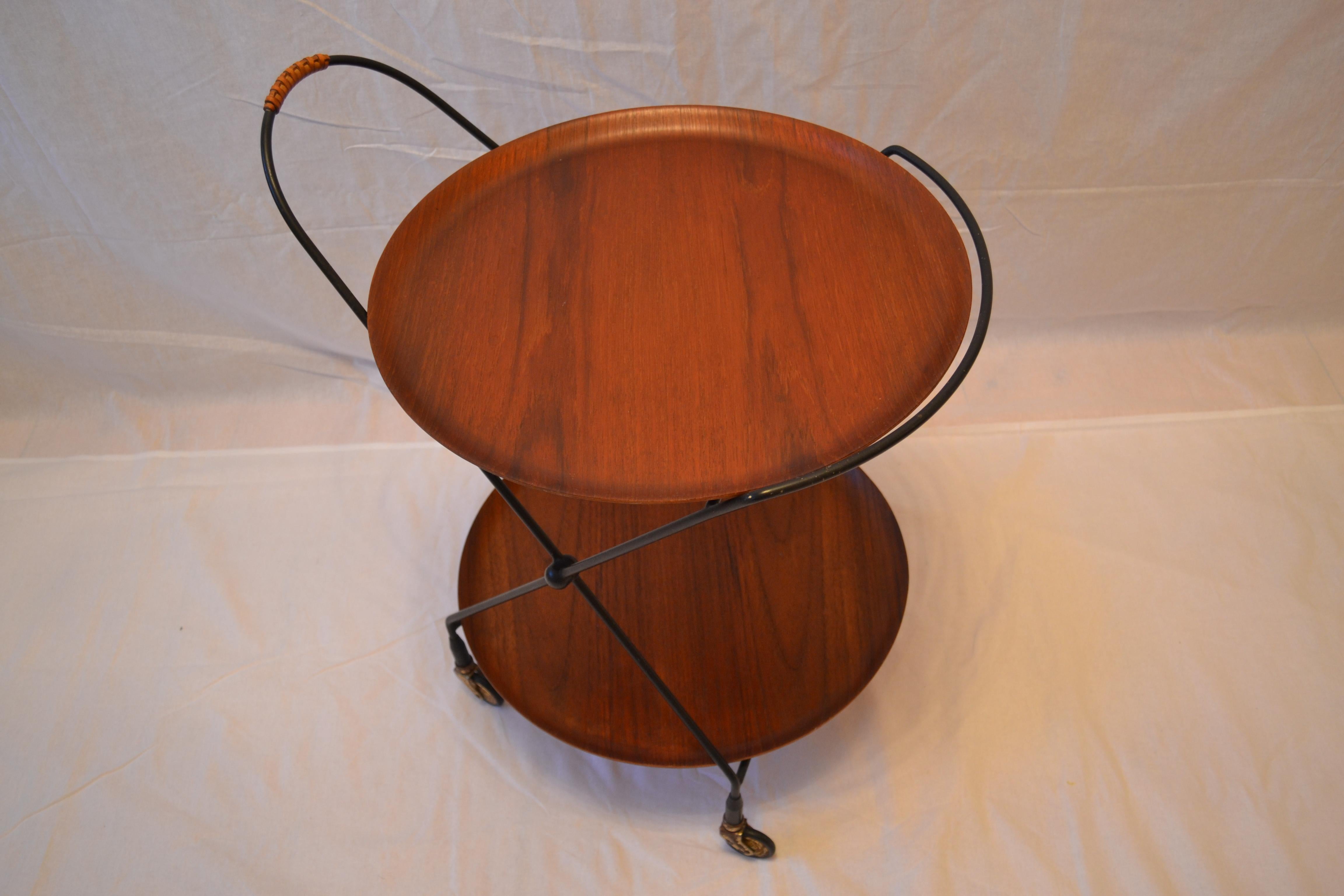 Bar Cart, Åry Fanérprodukter Nybro, Sweden, 1960s For Sale at 1stDibs