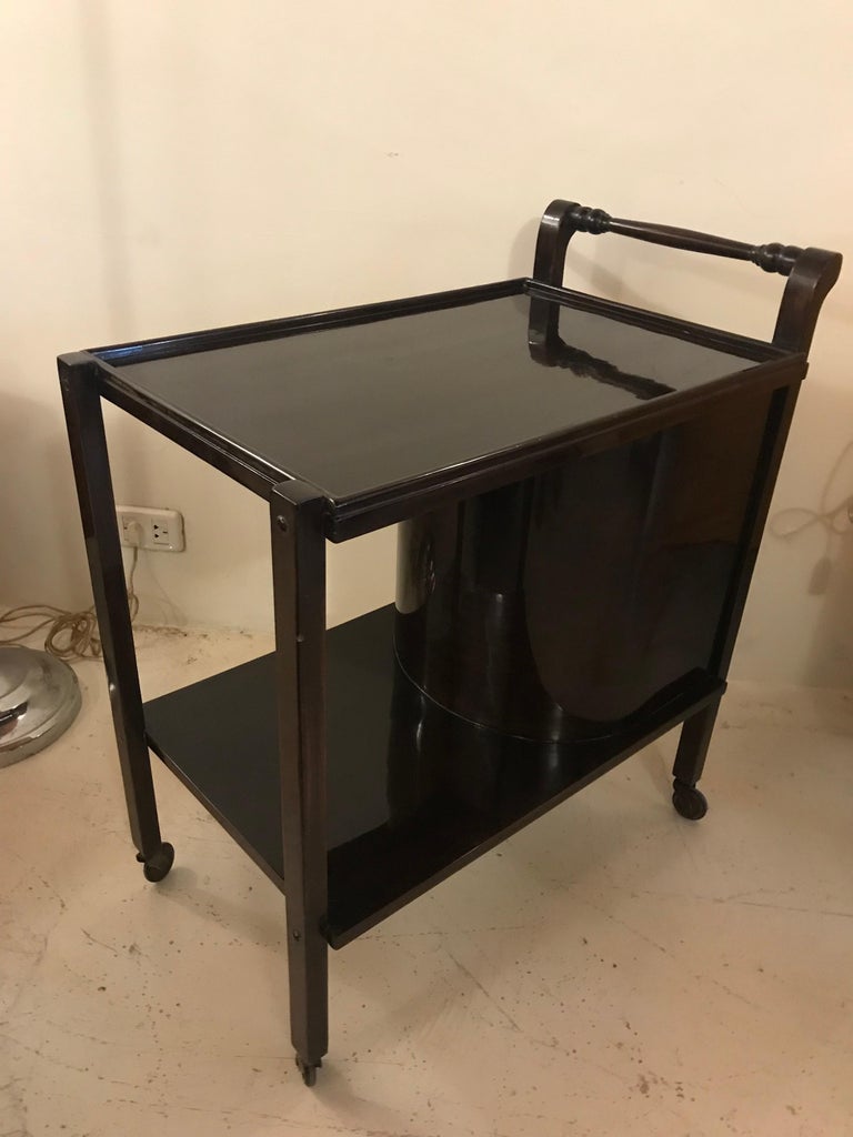 Bar in wood Style: Art Deco, France, 1920 For Sale at 1stDibs