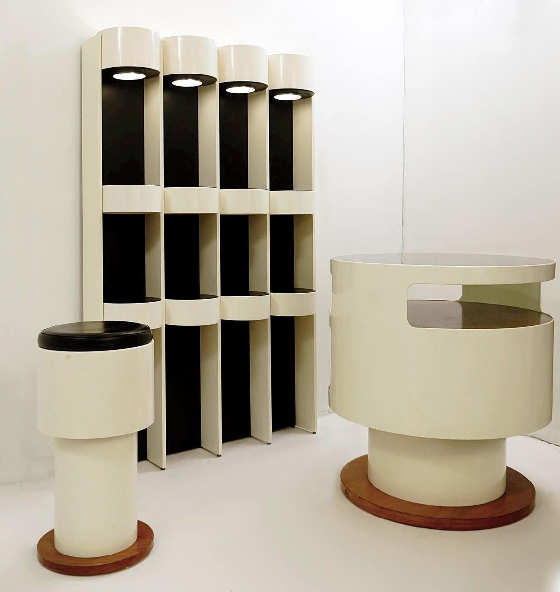 Bar Set Attributed to Joe Colombo, Italy, 1960 at 1stDibs