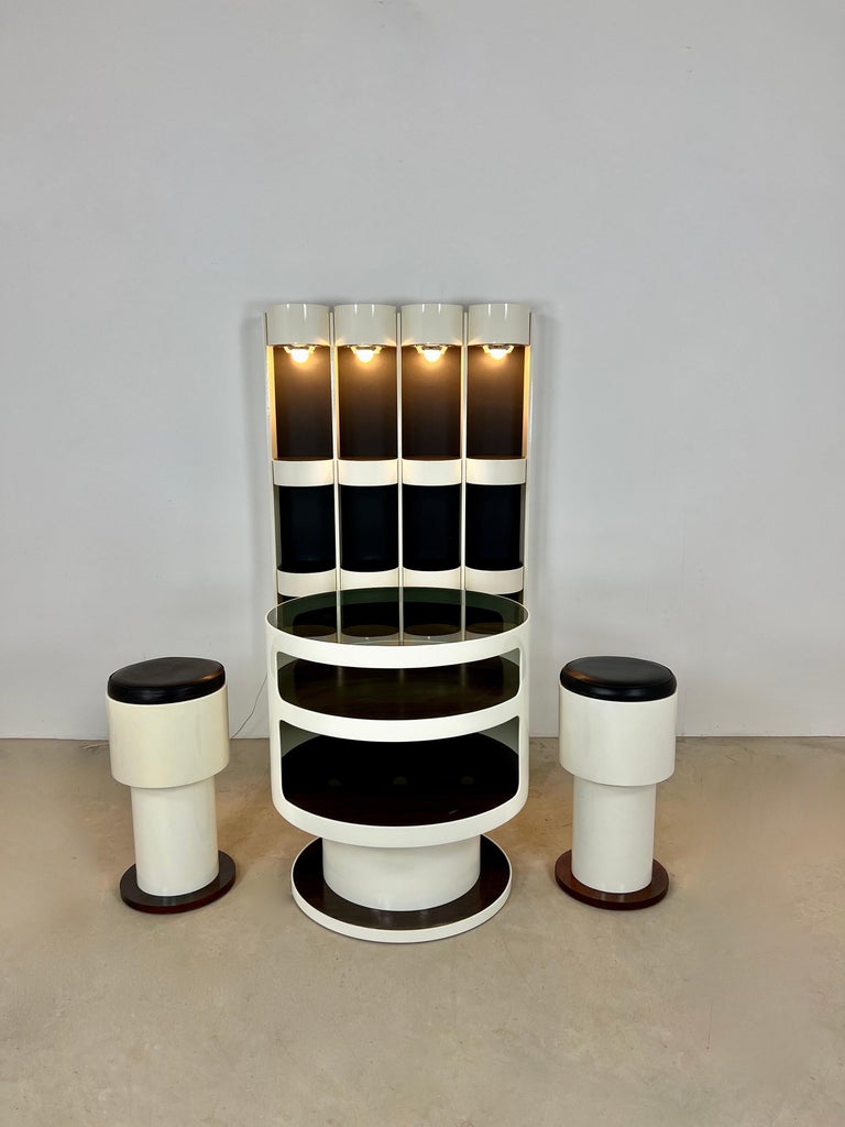 Bar Set by Joe Colombo 1960S at 1stDibs | joe colombo bar