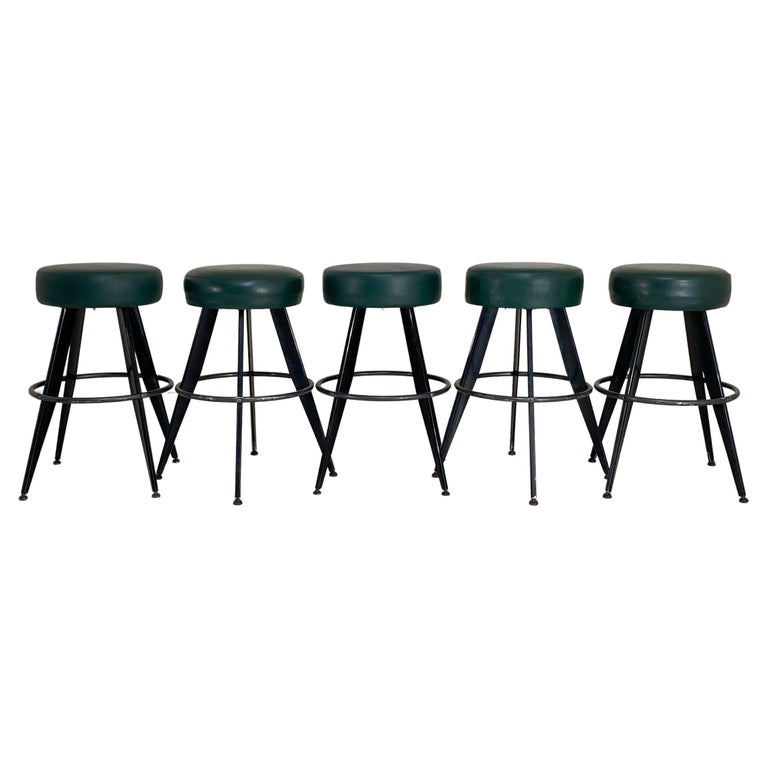 Bar Stools After Jean Prouve at 1stDibs