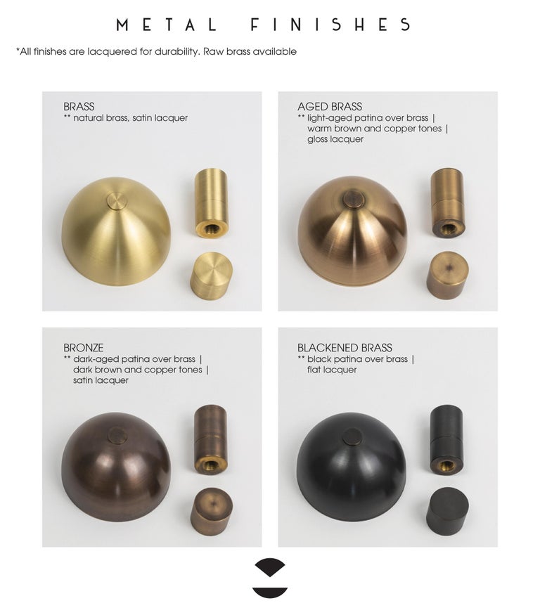 BAR Table Lamp, Contemporary Lamp, Verdigris, Brass, Alabaster by Kalin ...