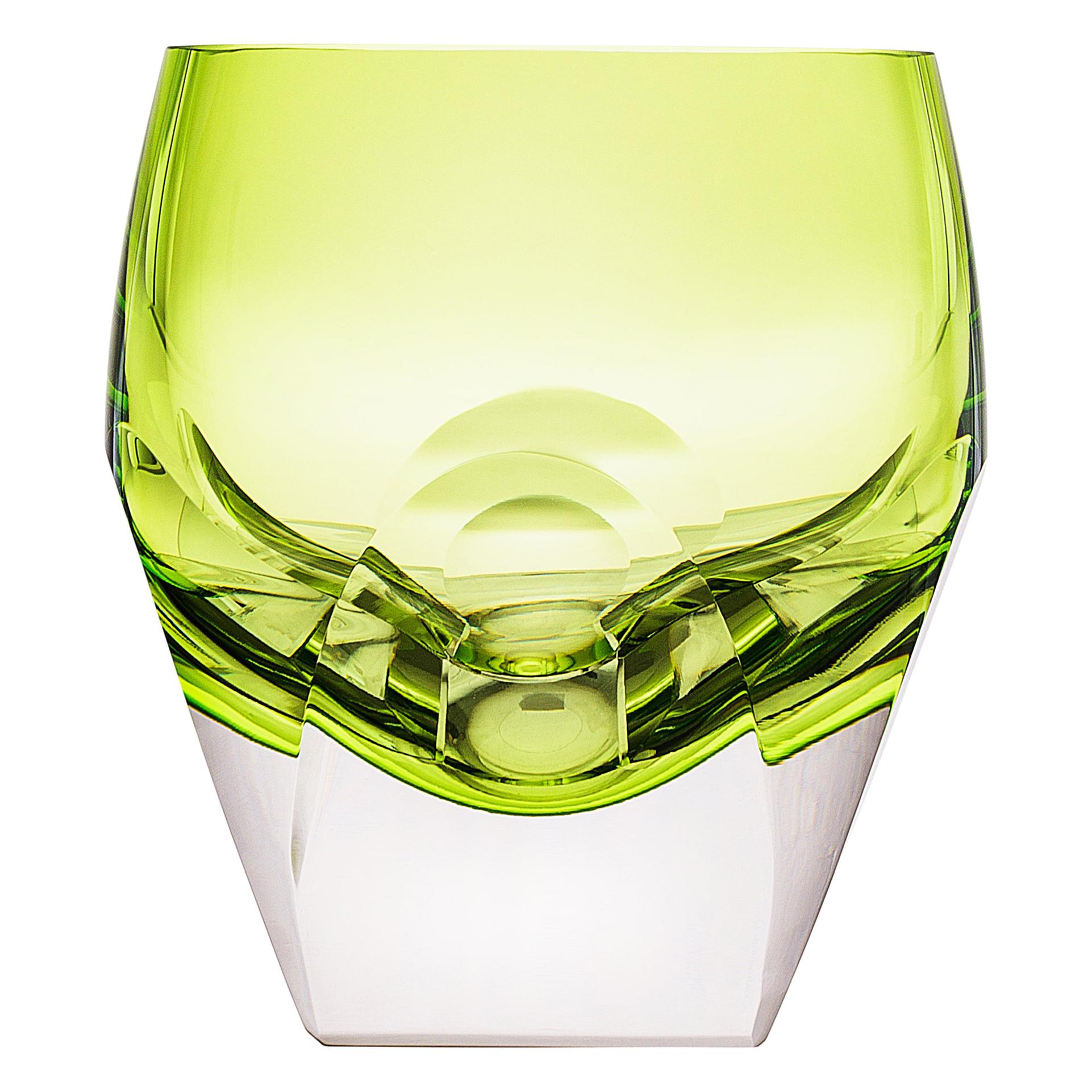 Cut Crystal Glass Set of Tumblers Barware Handcrafted in Italy For Sale ...