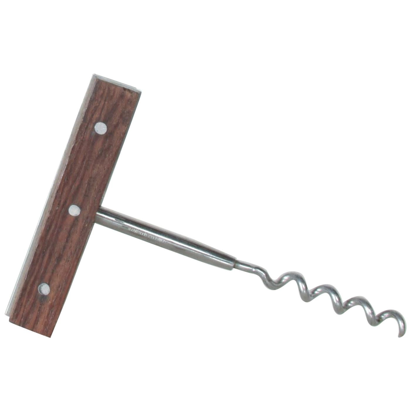 Titan Heavy-Duty Bar Mechanical Mounted Wine Corkscrew Remover, circa ...