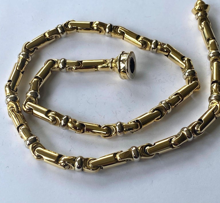 Baraka, Chain, Yellow Gold and White Gold Massieve at 1stDibs | baraka ...