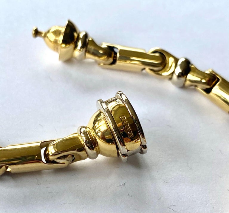 Baraka, Chain, Yellow Gold and White Gold Massieve at 1stDibs | baraka ...