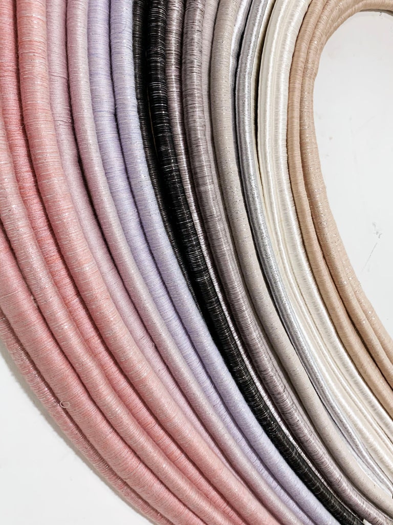 Barbara Barron Textile Fiber Art Sculpture Wall Hanging at 1stDibs