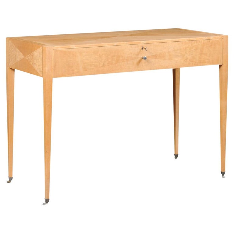 Barbara Barry for Baker Art Deco Style Writing Desk For Sale at 1stDibs