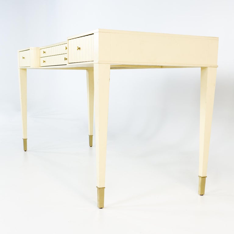 Barbara Barry for Baker Contemporary White Lacquer Desk at 1stDibs ...