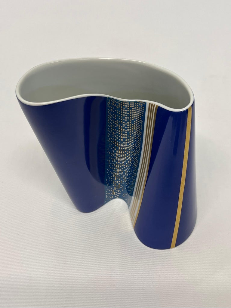 Barbara Brenner Porcelain Vase for Rosenthal For Sale at 1stDibs