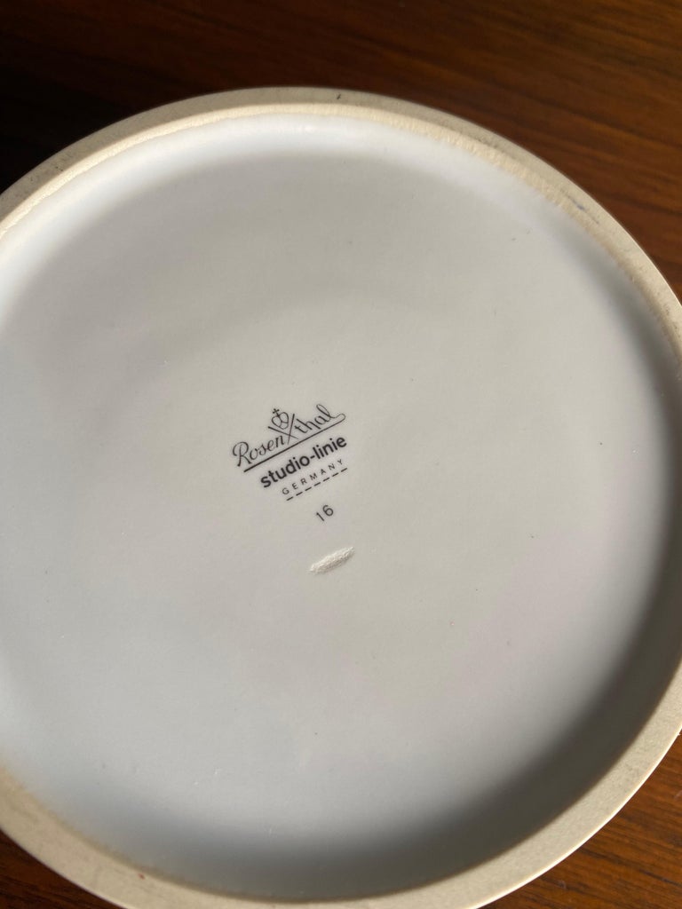 Barbara Brenner Postmodern "Scenario" Bowl for Rosenthal Studio-Linie ...